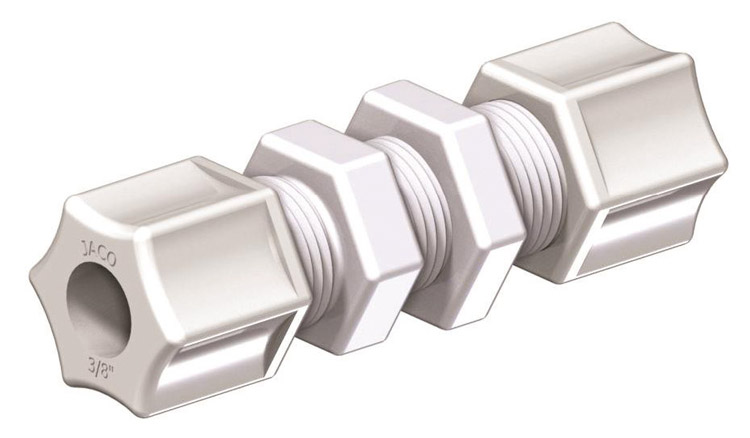 Metric 20 Bulkhead Unions | JACO Plastics Manufacturing and Molding ...